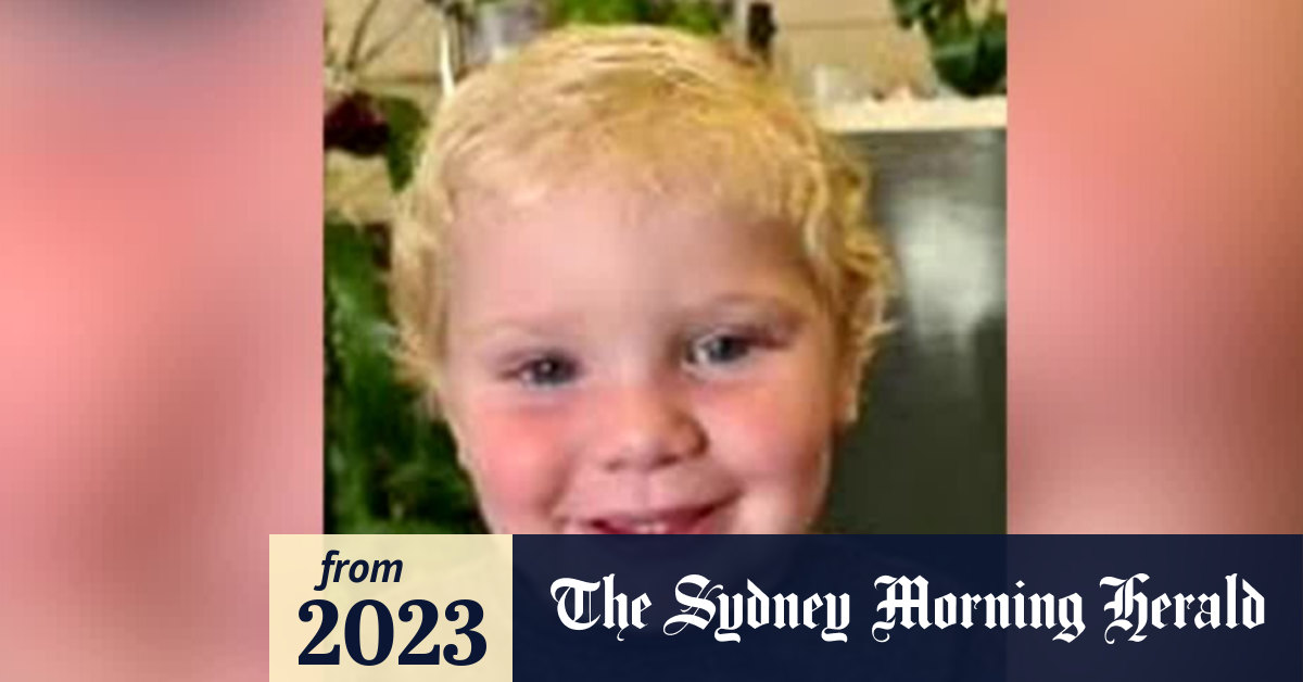 Video: Urgent search for missing two-year-old boy